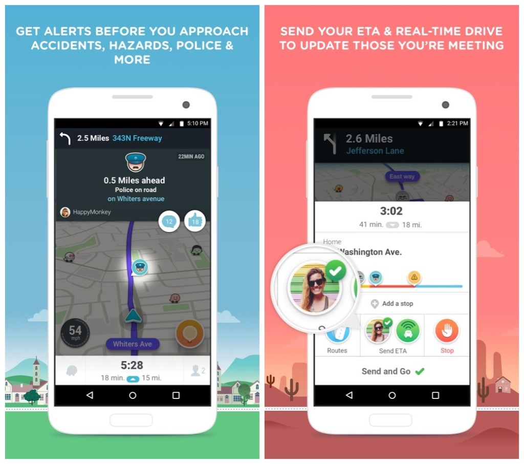 更乾淨簡約設計：Waze For Android 全新界面與功能大更新 - VTECH