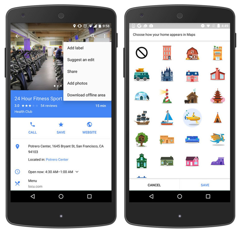 Google Maps 更新： 讓您在地圖上以各種可愛貼紙標籤不同地點！ - VTECH