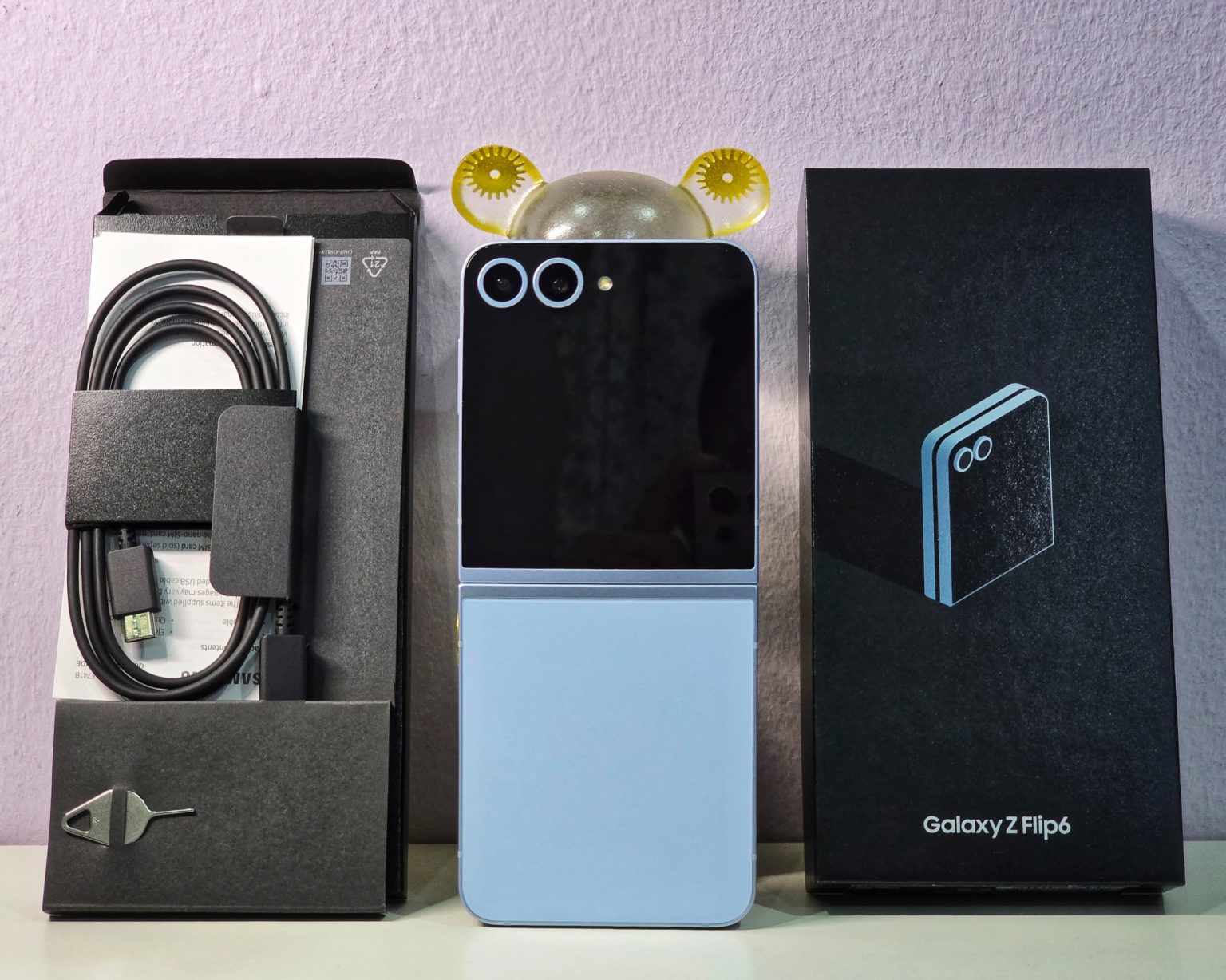 Samsung Galaxy Z Flip6 開箱初評測：這次的規格與功能升級有點多 ~ - VTECH