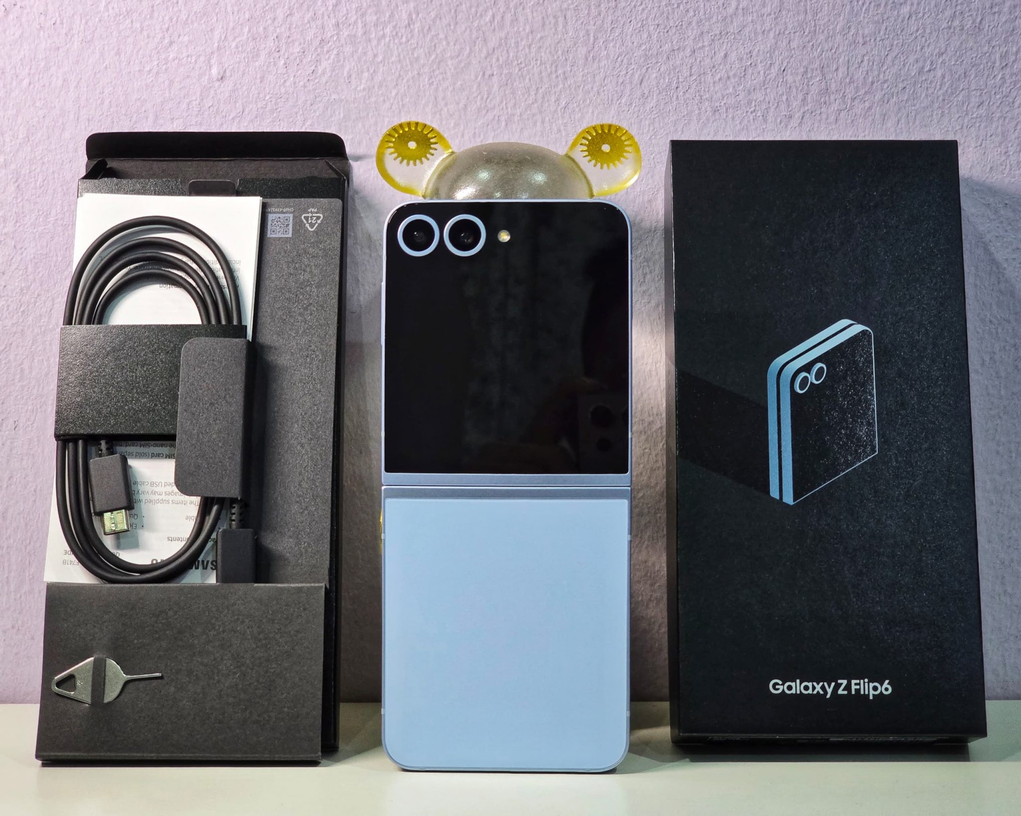 Samsung Galaxy Z Flip6 開箱初評測：這次的規格與功能升級有點多 ~ - VTECH